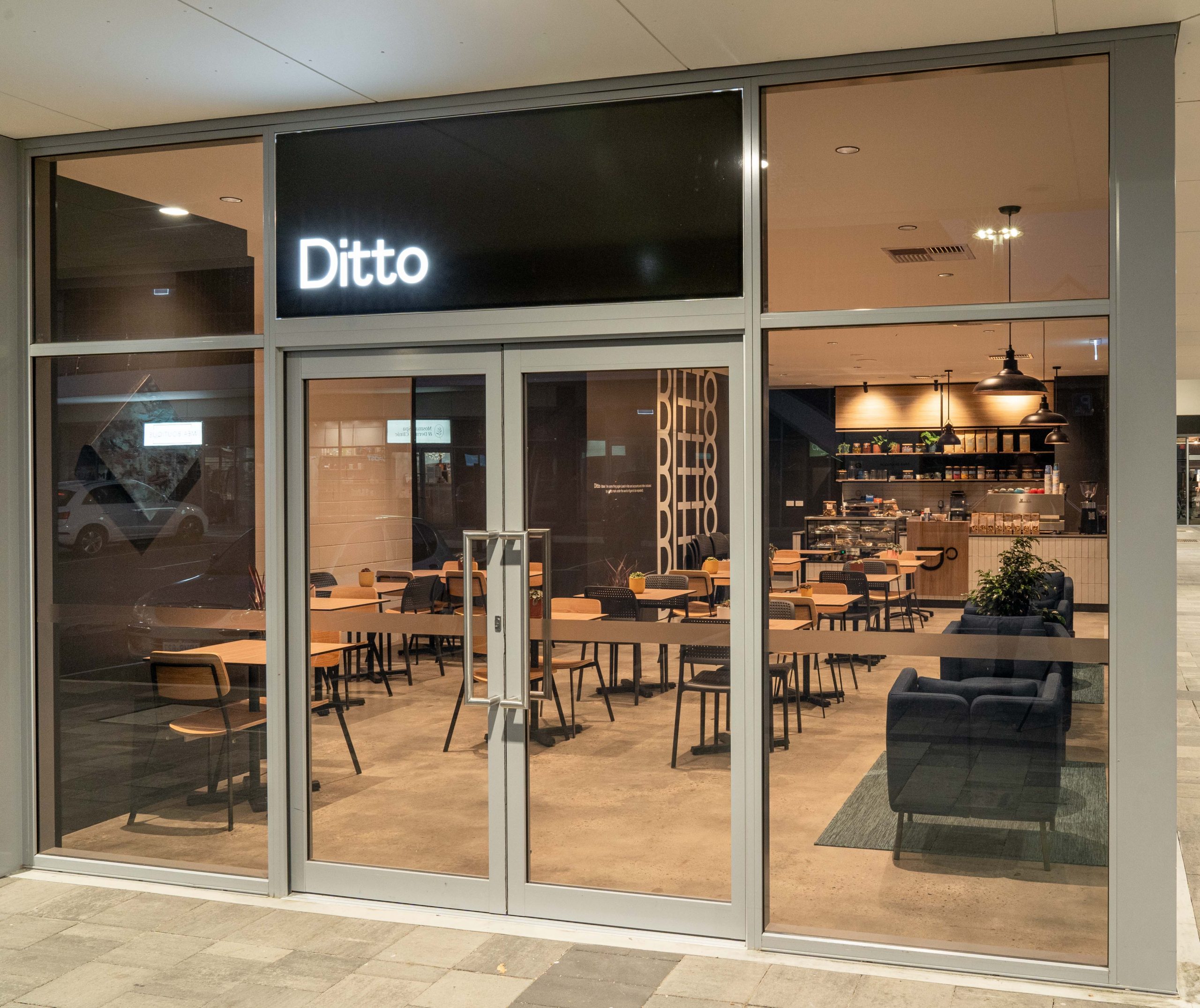 Ditto Café Fitout in Mosman Park | Perth Citi Fitout