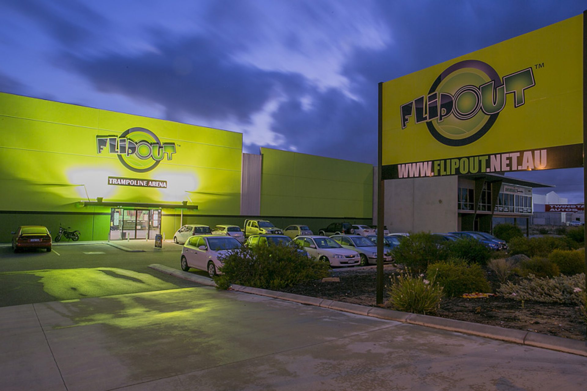 Flip Out Indoor Fun Fitout | Perth Citi Fitout